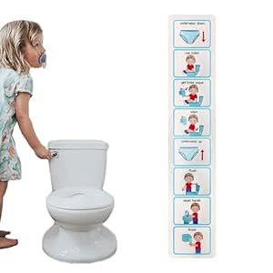 Amazon.com: Potty Training Visual Schedule – Potty Training Sticker ...