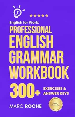 Amazon.com: English for Work: Professional English Grammar Workbook ...