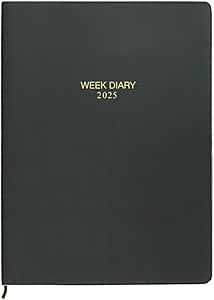 Amazon.co.jp: Collect D-462 2025 Week Diary, 2025 Planner, Double Week ...