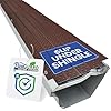 FlowGuard Slip Under Shingle Premium 50-Year Gutter Cover System ...