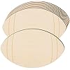 Amazon.com: 8 Pcs Wooden Football Cutouts Unfinished Wood Sports Themed ...