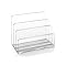 OSCO Clear Acrylic Letter Holder | Mail Sorter | Post Rack | Envelope ...