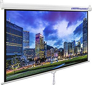 Screen Technics 4X6 Manual Or Instalock Projector Screens : Amazon.in