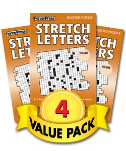 Stretch Letters Puzzles for Teens, Adults & Seniors – 4 Pack [Paperback ...