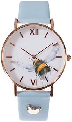 Wrendale Designs Flight of The Bumblebee Bee Watch with Vegan Leather ...