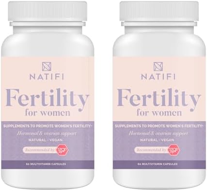 Amazon.com: Natifi (2 Bottles Fertility Prenatal Vitamins Regulate ...
