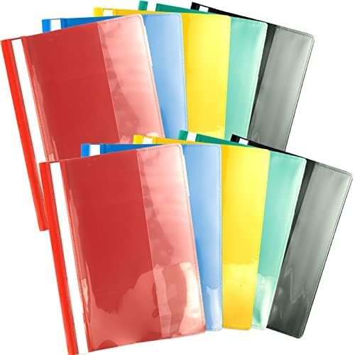 10 Pcs A4 Project Folder Plastic Wallets Presentation Project Folders ...