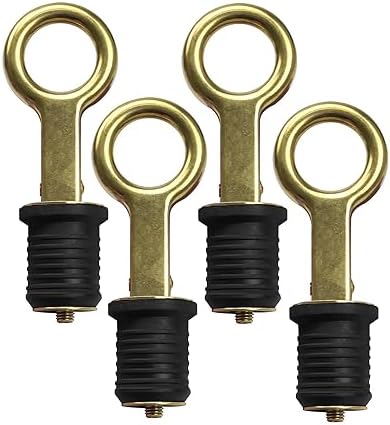 Amazon.com: Brass T-Handle Drain Plug Fit for 1 Inch Diameter Drains ...