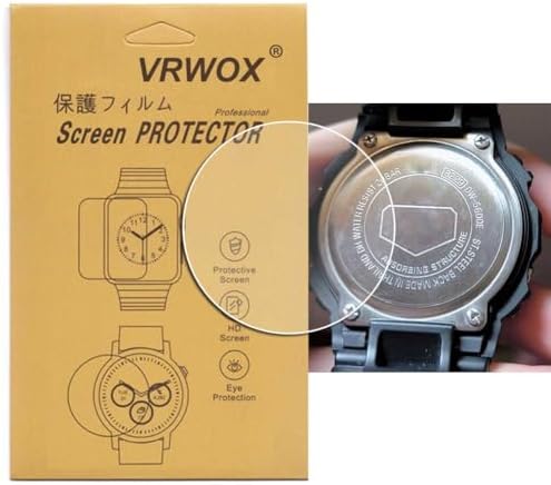 Amazon.com: VRWOX 3-Pcs 【Back Cover Protector】 For DW-5600 Watch TPU ...
