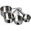 Amazon.com: ChefLand 8-Piece Stainless Steel Measuring Cups and ...