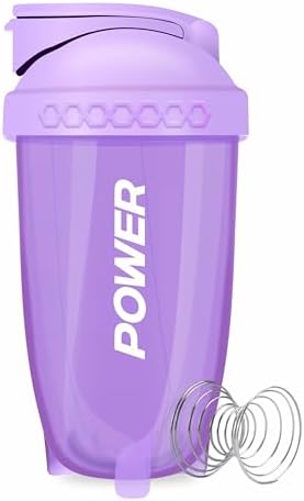 ACUNA Power Shaker Bottle - 400 ml | Protein Shaker With Mixing Ball ...
