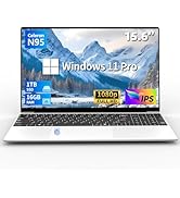 Amazon.com: KUU Laptop Computer, 16GB DDR4 512GB SSD,Core N95, 15.6 ...