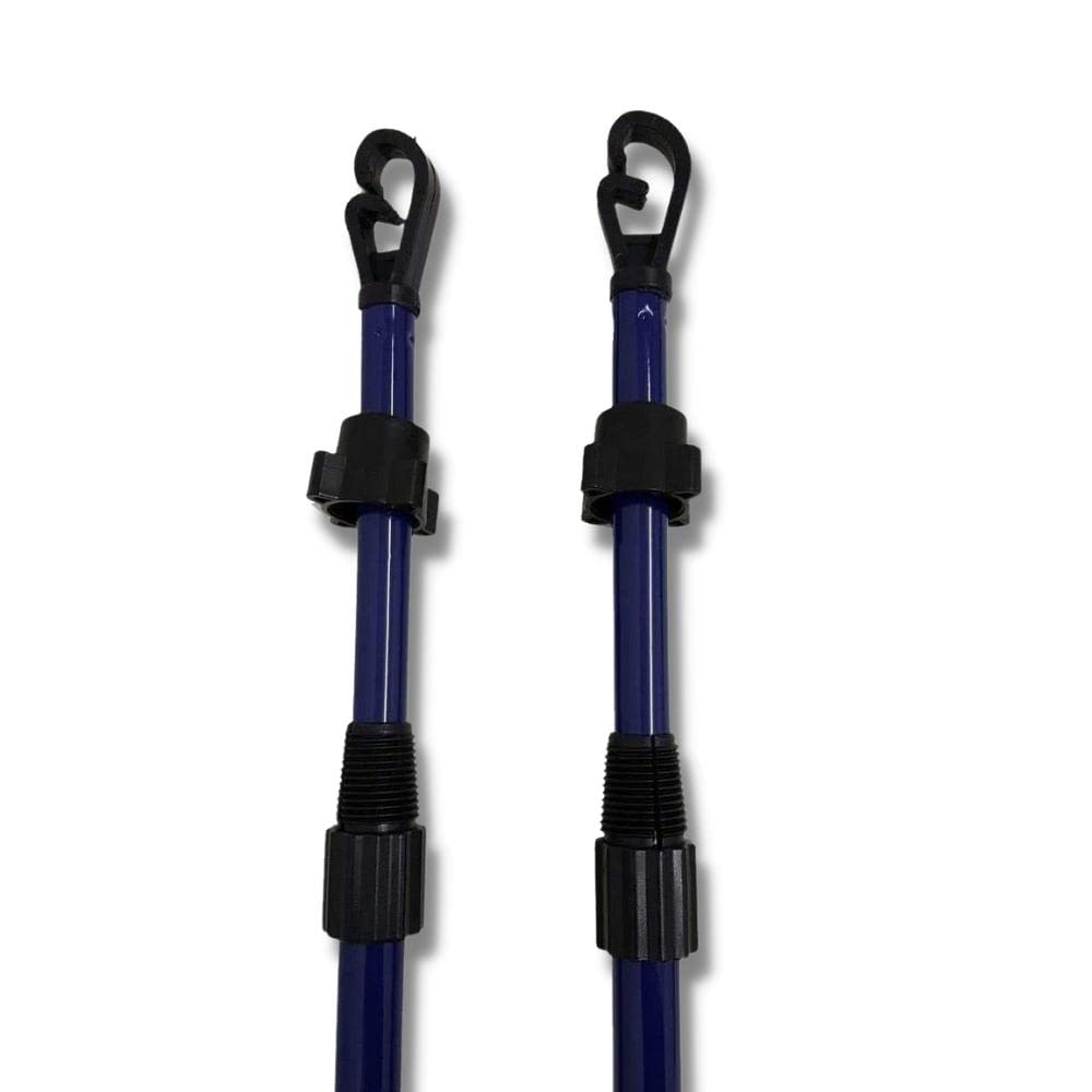 Dealx Xone 2x Heavy Duty Metal Telescopic Washing Line home and Garden ...