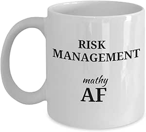 Amazon.com: Risk Management Mug, Gifts for Math Occupations, Jobs that ...