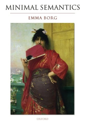 Minimal Semantics - Kindle edition by Borg, Emma. Reference Kindle ...