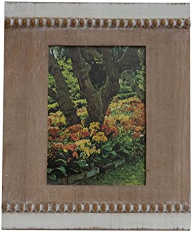 Amazon.com - Foreside Home and Garden Wood Frame with White Edge 5x7 ...