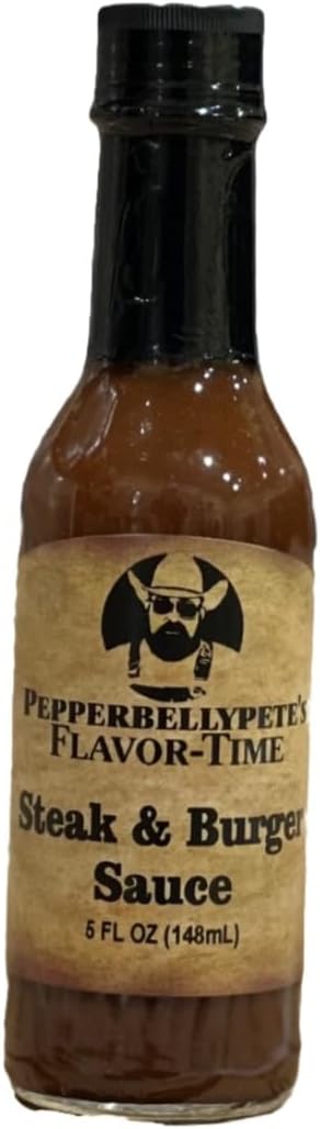 Amazon.com : Pepper Belly Pete's Zippy-Zap Gourmet Hot Sauce-Pepper ...