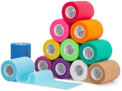 Amazon.com: Mr. Pen Self-Adhesive Bandage Wrap, 12 Pack, 3' x 5 Yards ...