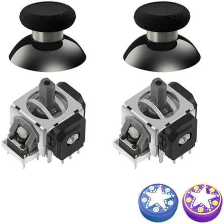 Ikpek 4pcs Hall-Effect Joysticks Replacement for DualSense PS5 ...