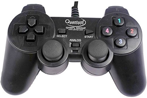 Amazon.in: Buy QUANTUM QHM7468-2V PC Game Pad Controller USB 2.0 (Black ...