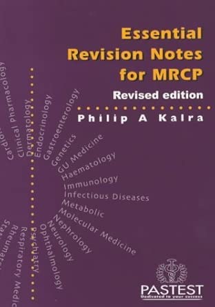 Amazon.com: Essential Revision Notes for MRCP: 9781901198591: Kalra ...