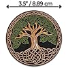 Amazon.com: Celtic Tree of Life Iron On Patch 3.5" | 1-Pack Embroidered ...