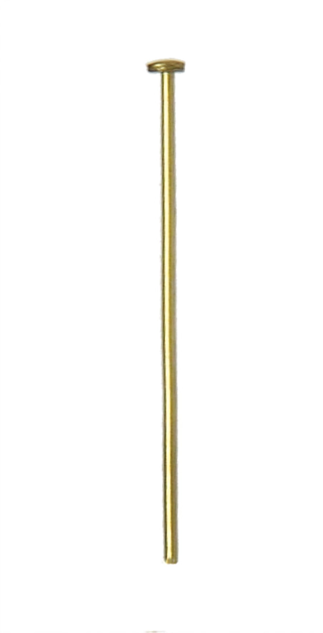 Amazon.com: B&P Lamp® 1 1/4 Inch Brass Finish Prism Pins, Per Ounce ...