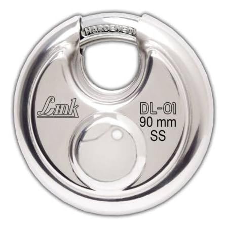 Link® Hi-Tech 65mm Round Lock | Stainless Steel Body | Hardened Shackle ...