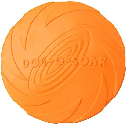 KONG - Flyer - Durable Rubber Flying Disc Dog Toy - For Large Dogs ...