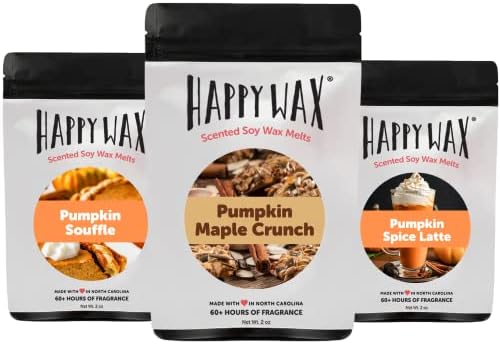 Happy Wax Coffee Mix Collection Scented Natural Soy Wax Melts – 6 Total ...