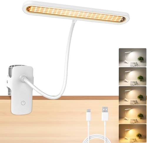 xingruyu 66 LED Clip on Reading Light, Portable Battery Powered Reading ...