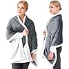 Amazon.com: Comfytemp Wearable Heated Blanket- 70" x 23" Electric Shawl ...