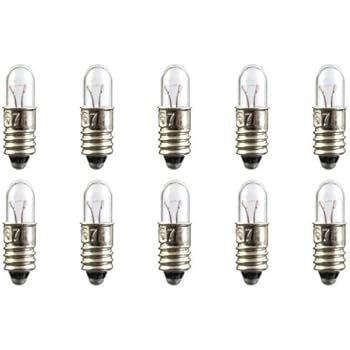 CEC Industries #7371 Bulbs, 12 V, 0.48 W, G3.17 Base, T-1.75 shape (Box ...