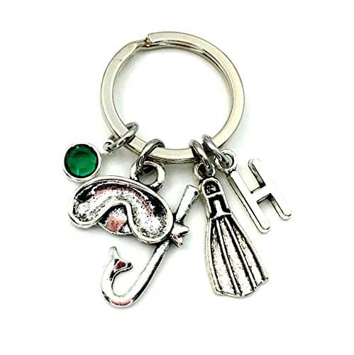 Amazon.com: Scuba Diver's Key Chain Keychain, Gift for Diving ...