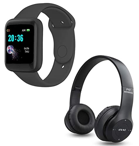 Exxelo Smartwatch with 24x7 Dynamic Heart Rate Blood Pressure ...