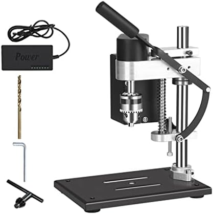 Electric Mini Drill Press, Precision Benchtop Drill Press, Two-way Hand ...