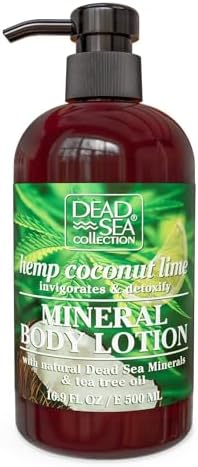 Amazon.com : Dead Sea Collection Hemp and Coconut Lime Body Lotion ...