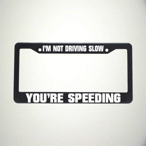 Amazon.com: Slow Down License Plate Holder : Home & Kitchen