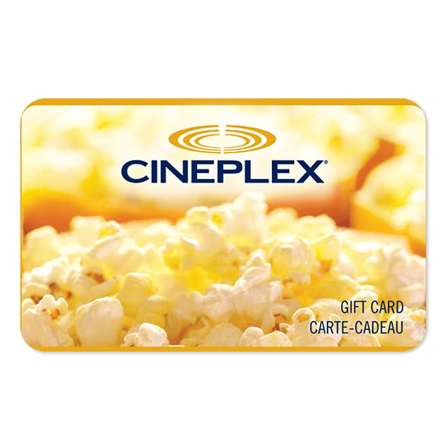 Cineplex eGift Card - Standard : Amazon.ca: Gift Cards
