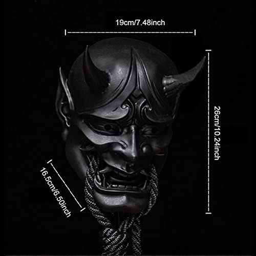 tairong Prajna Mask, Japanese Evil Demon Kabuki Hannya Oni Full Face ...