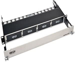 Amazon.com: TRIPP LITE High Density Copper Fiber Enclosure Panel 4 ...