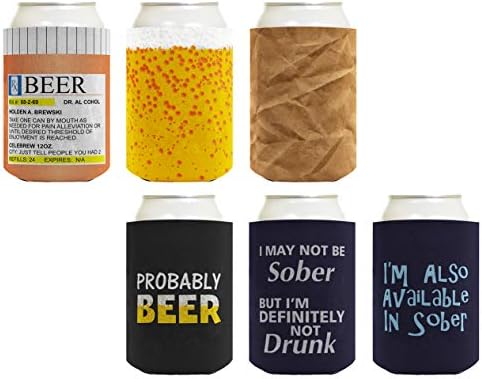 Amazon.com: Funny Can Coolie Gift Bundle Funny Sayings Joke Gag Gifts 6 ...