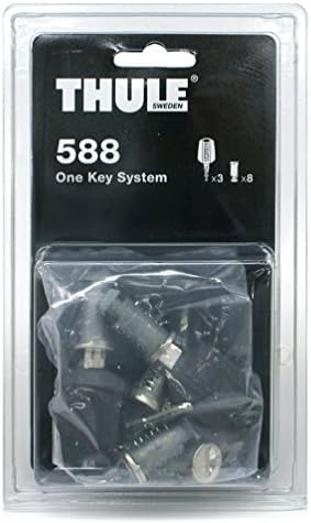 Thule One Key System Lock, Set Of 8 : Amazon.co.uk: Automotive