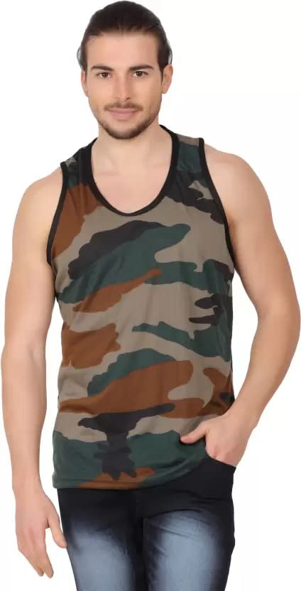 Kumar's Trend Army Military Sando Slim fit Vest for Men and Women ...