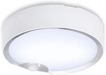 NAGETA Motion Sensor Battery Operated Light Motion Activated Ceiling ...