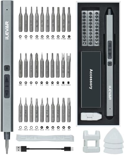 Amazon.com: 36-piece Electric Precision Screwdriver Set - ILEVAR ...