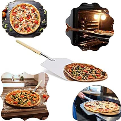 Buy A Z Collection Pizza Peel Paddle Hand Finished Professional Wooden ...