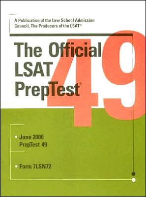 Amazon.co.jp: The Official LSAT PrepTest 49 (text only) by Law School ...