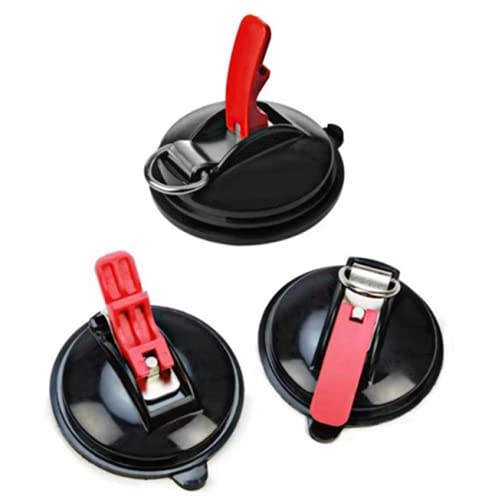 3pcs Powerful Car Suction Cup with 6 S-shaped Hooks Suction Cup Set for ...