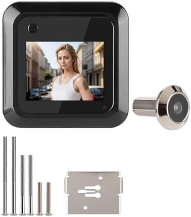 Lwuey Digital Door Viewer, 2.4in Smart Doors Peephole Camera TFT LCD ...